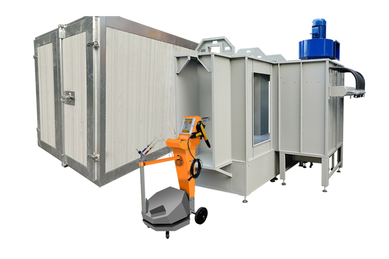 Manual Batch Powder Coating Plant