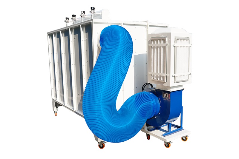 Powder Coating Booth with Final Stage Filter