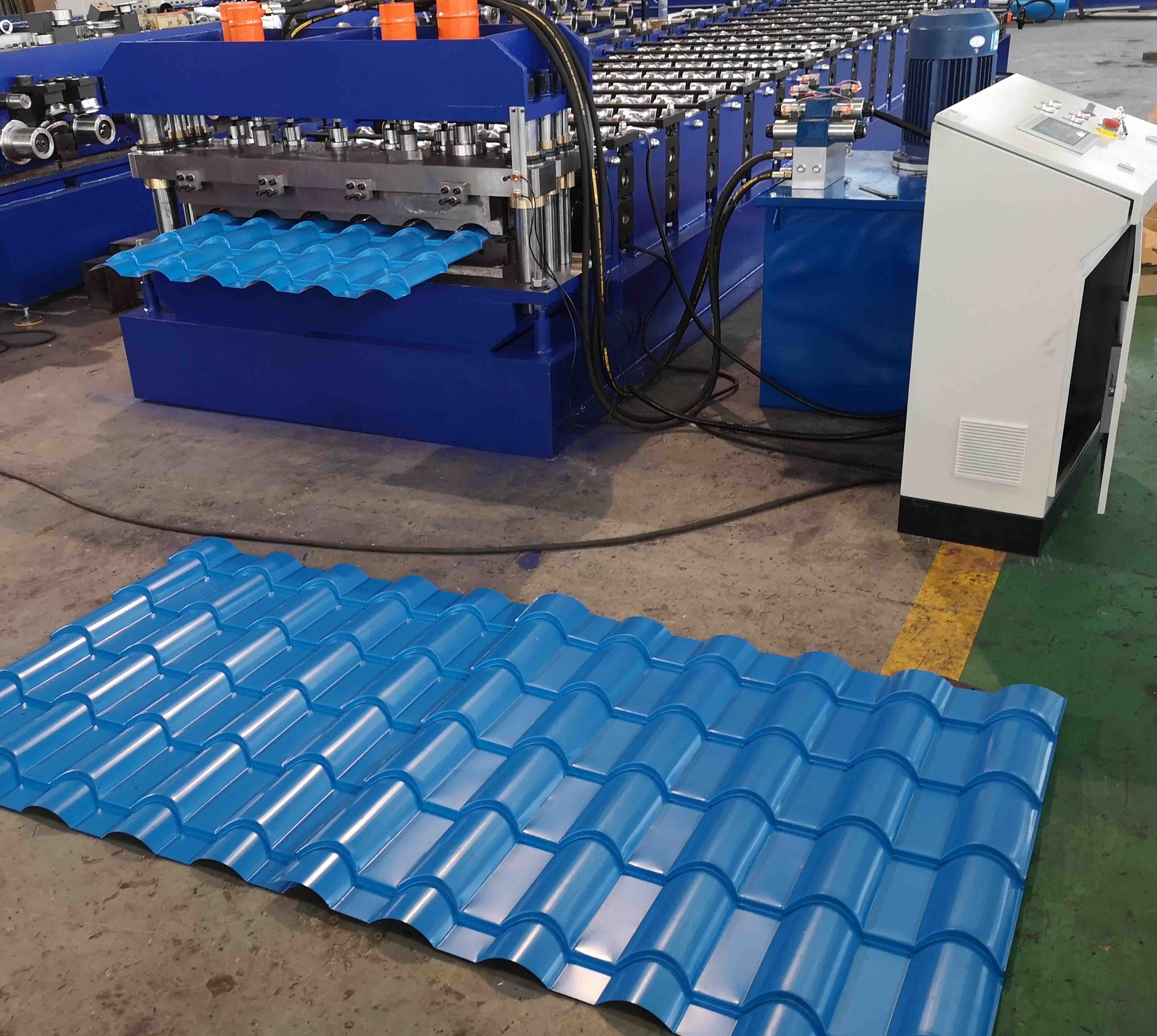 Experienced supplier of Glazed Tile Roll Forming Machine