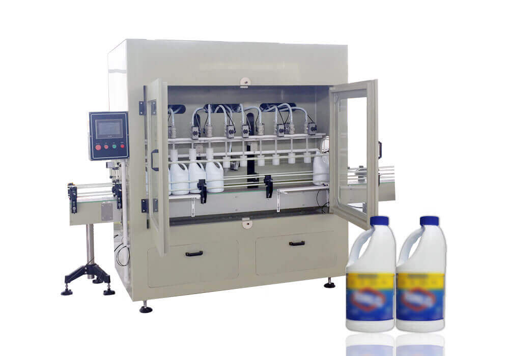 Bleach filling machine