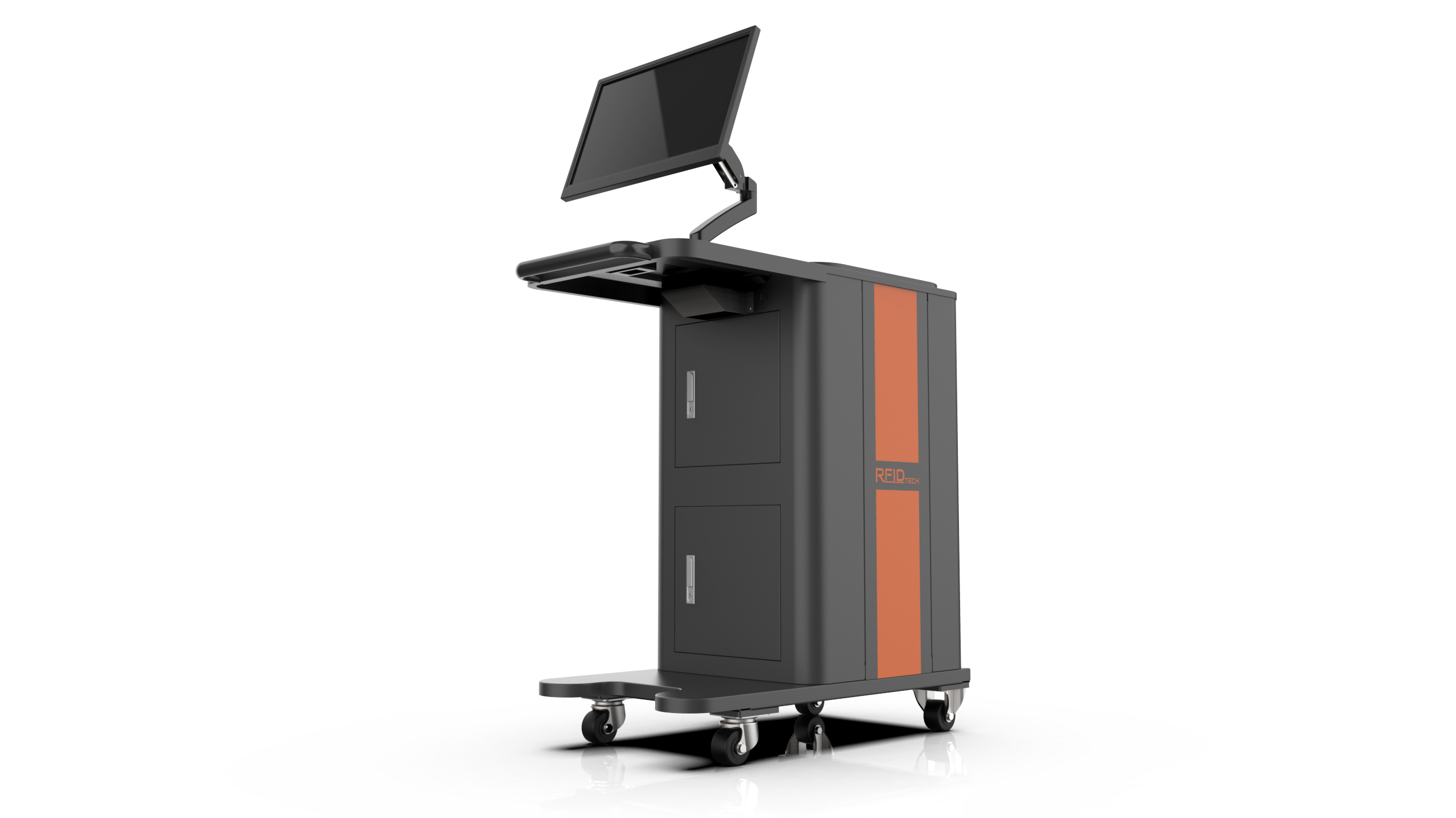 Popular RFID Inventory Trolley at home and abroad