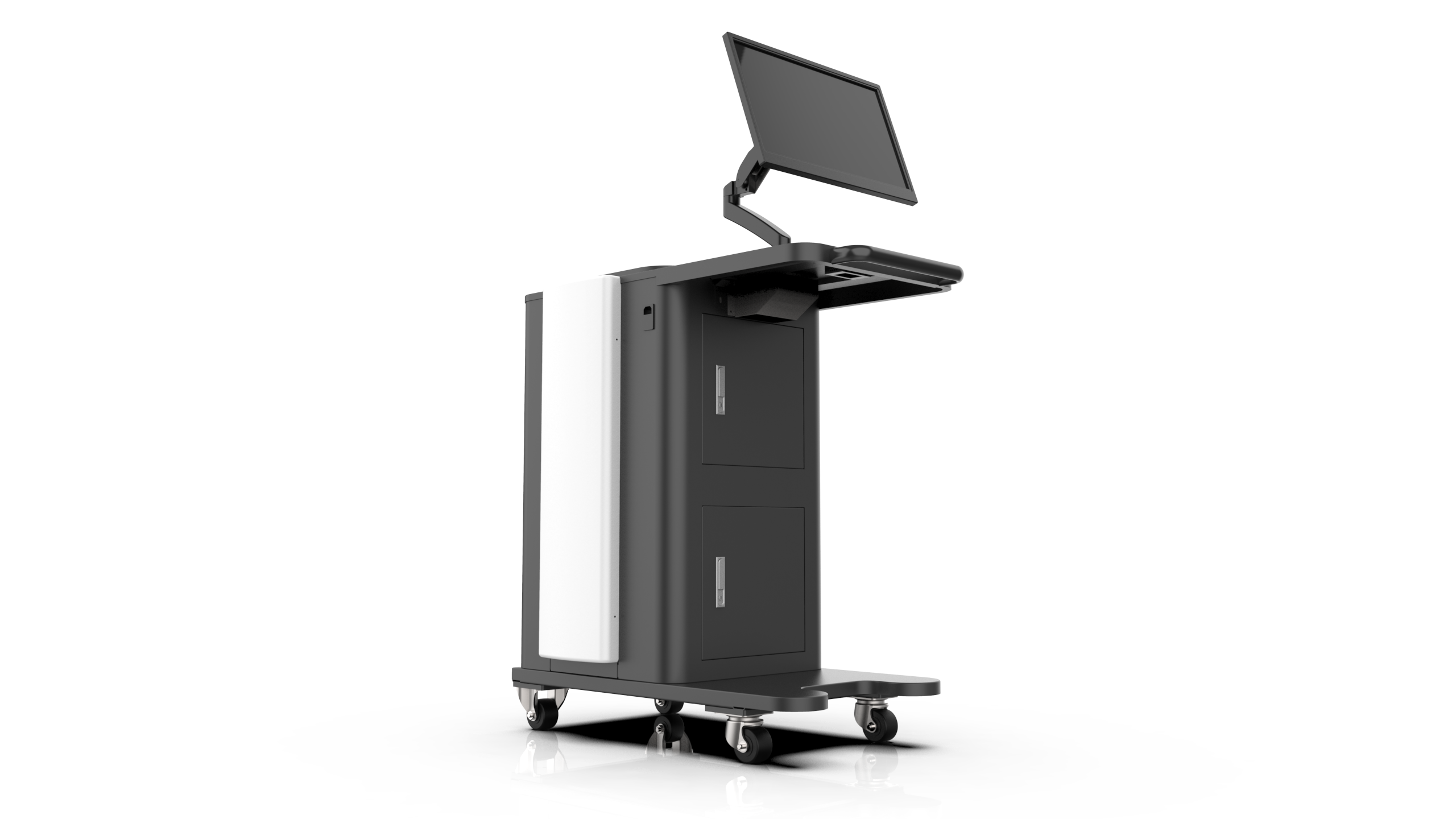 Popular RFID Inventory Trolley at home and abroad