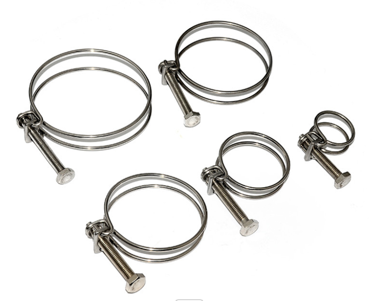 Experienced supplier of Double wire hose clamp