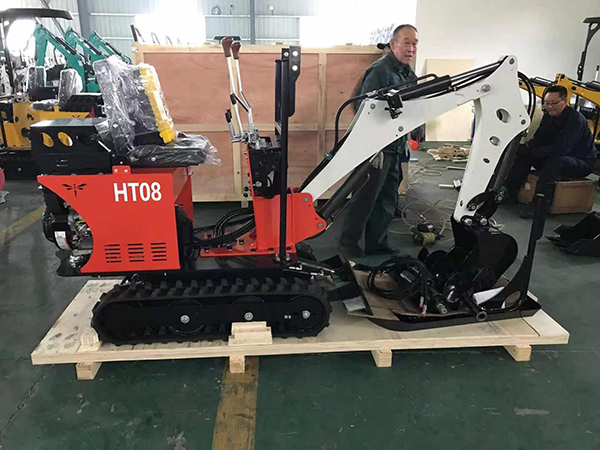 Experienced supplier of shipped,HT08 mini excavator