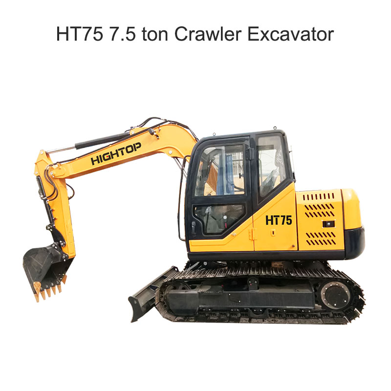 HT75 7.5T Crawler Excavator on sales - Quality HT75 7.5T Crawler ...