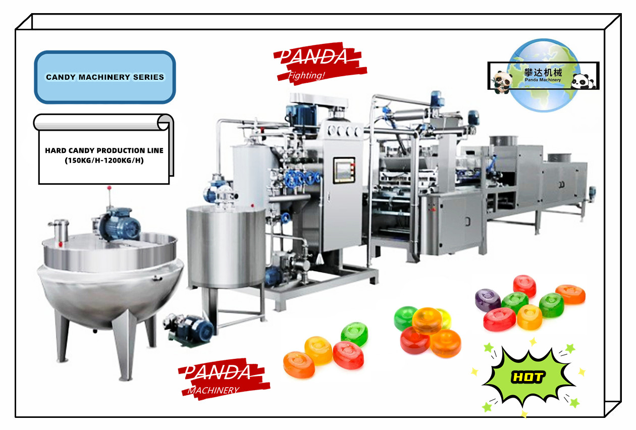 Hard Candy Depositing Production Line company | Shanghai Panda ...
